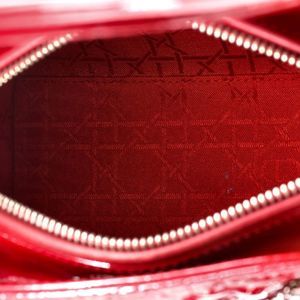 Dior | Bags | Christian Dior Lady Dior Bag Cannage Quilt Patent Medium ...